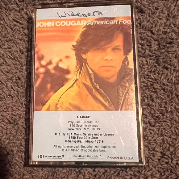 Media | John Cougar Mellencamp American Fool Cassette 1982 | Poshmark